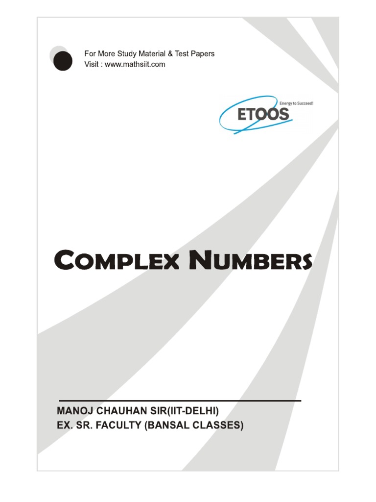 Complex Number | PDF | Complex Number | Circle