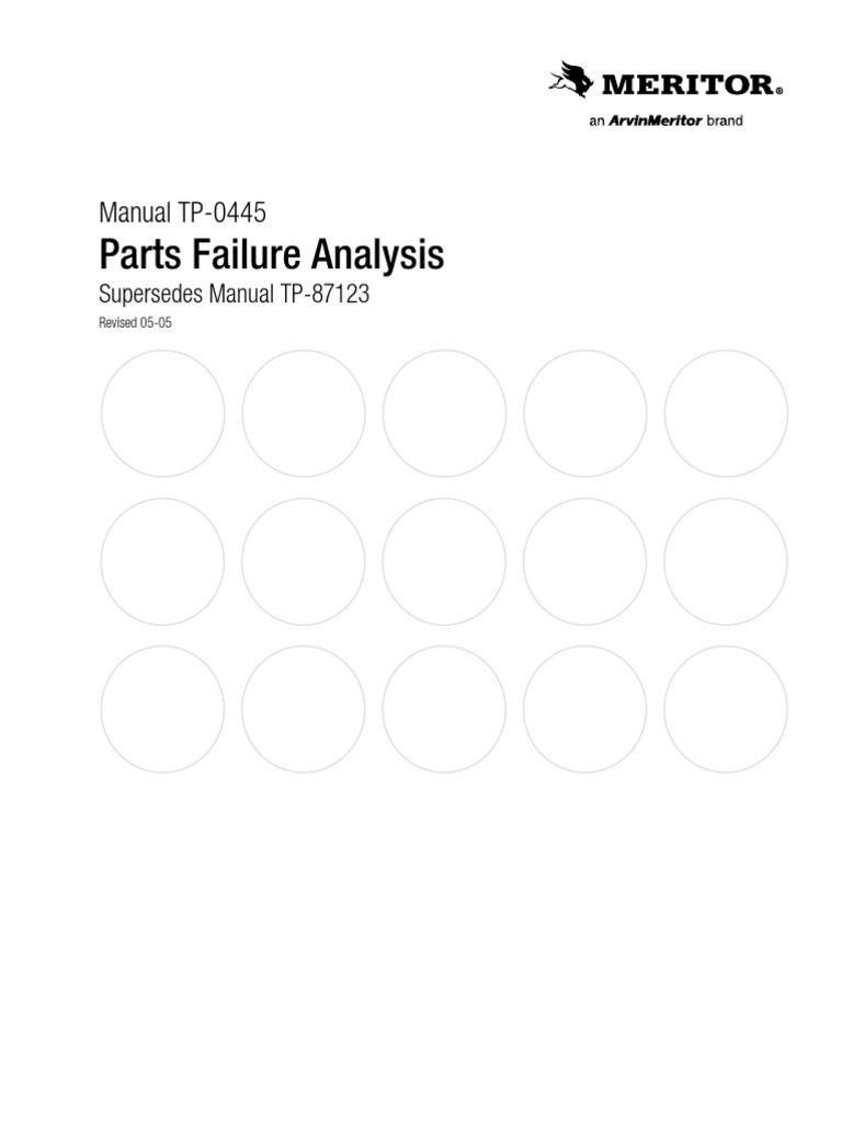 Analisis de Falla Meritor | PDF | Fatigue (Material) | Vacuum Cleaner