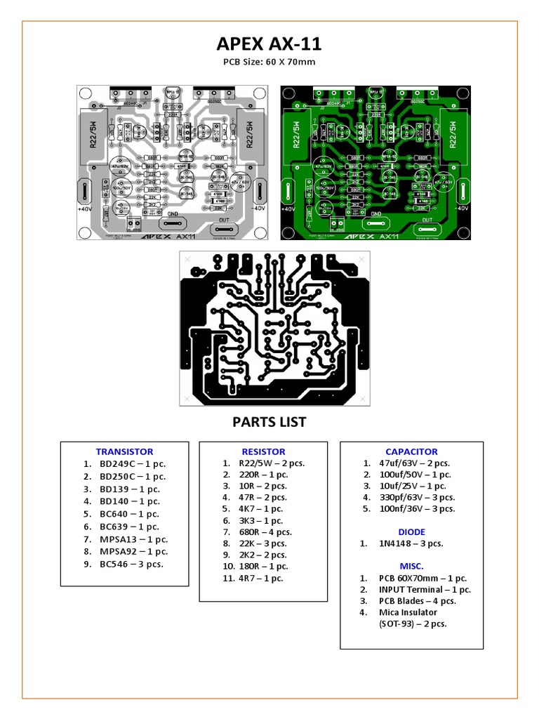Apex Ax-11 PDF | PDF