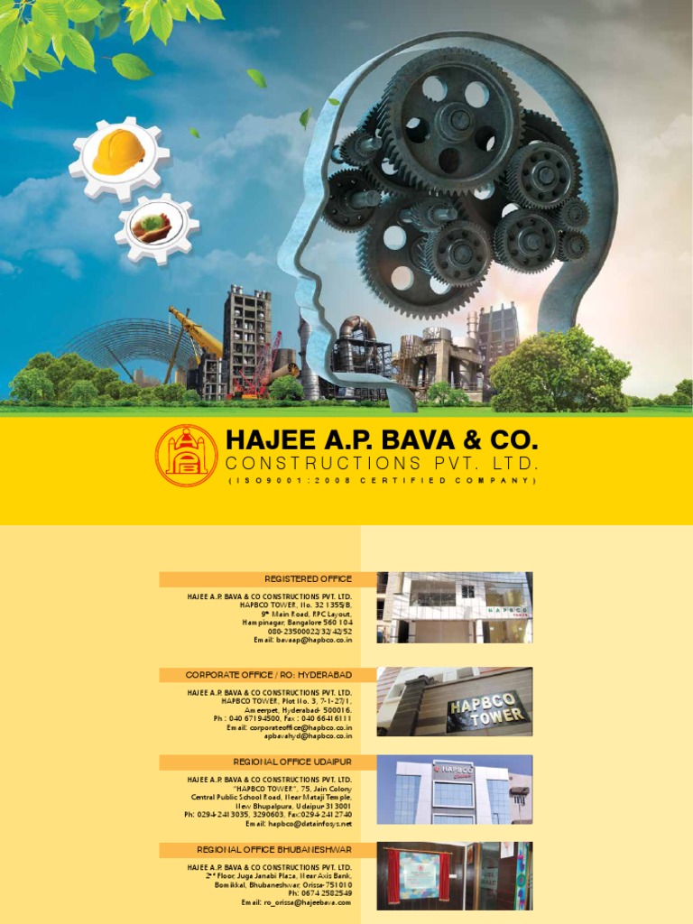 Hapbco Profile | PDF | Corporate Social Responsibility | Risk Management