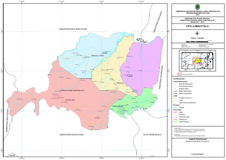 Peta Administrasi | PDF