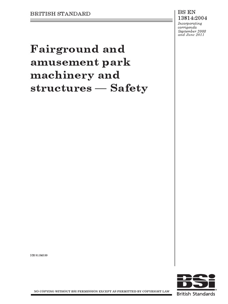 BS EN 13814-2004 (R2008) + Corrections-2011 | PDF | Regulatory ...