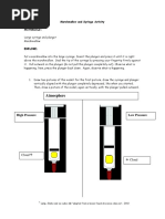 Science10 Q4 Week-1-Boyles Law | PDF | Gases | Pressure