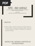 Norma ISO 10012 | PDF | Medición | Calidad (comercial)