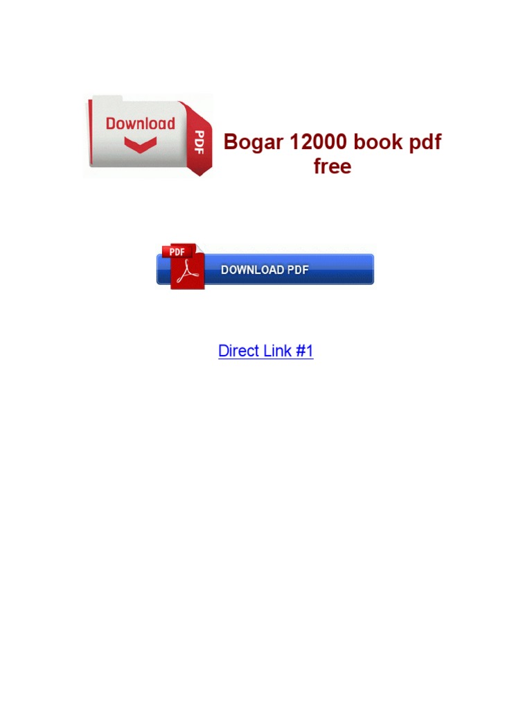 Bogar 12000 Book PDF Free PDF | PDF | Microsoft Windows | Microsoft