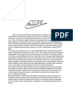 Nike Introduction | PDF | Nike | Strategic Management