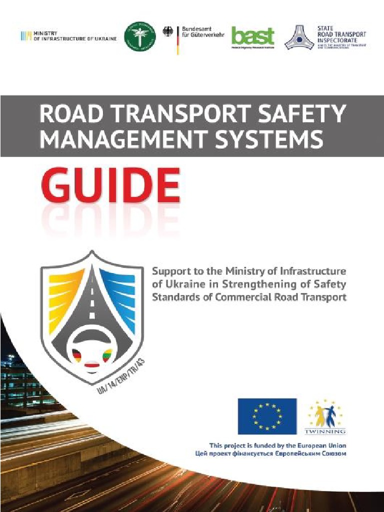Guide Road Transport Safety Management System 2016 | PDF | Risk | Safety