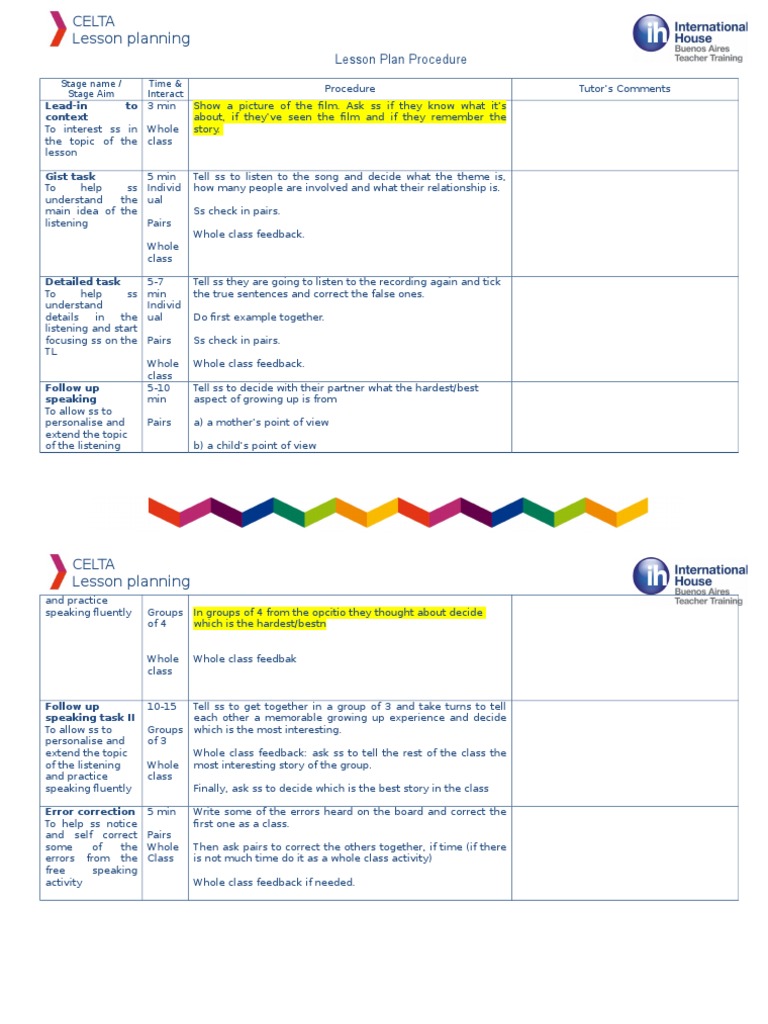 Lesson Plan Grid Weeks 2-4 | PDF | Lesson Plan | Epistemology
