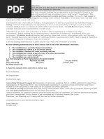Bill Cover Letter | PDF | Business | Economies
