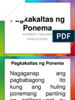 Example Ganap at Di Ganap | PDF