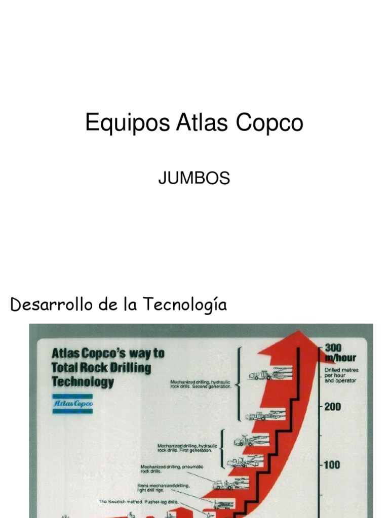 Equipos Atlas Copco Jumbos | PDF | Carpintería | Ingeniería mecánica