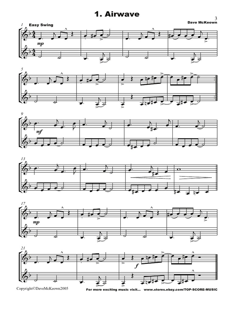 11 Easy Duets Trumpet P PDF | PDF