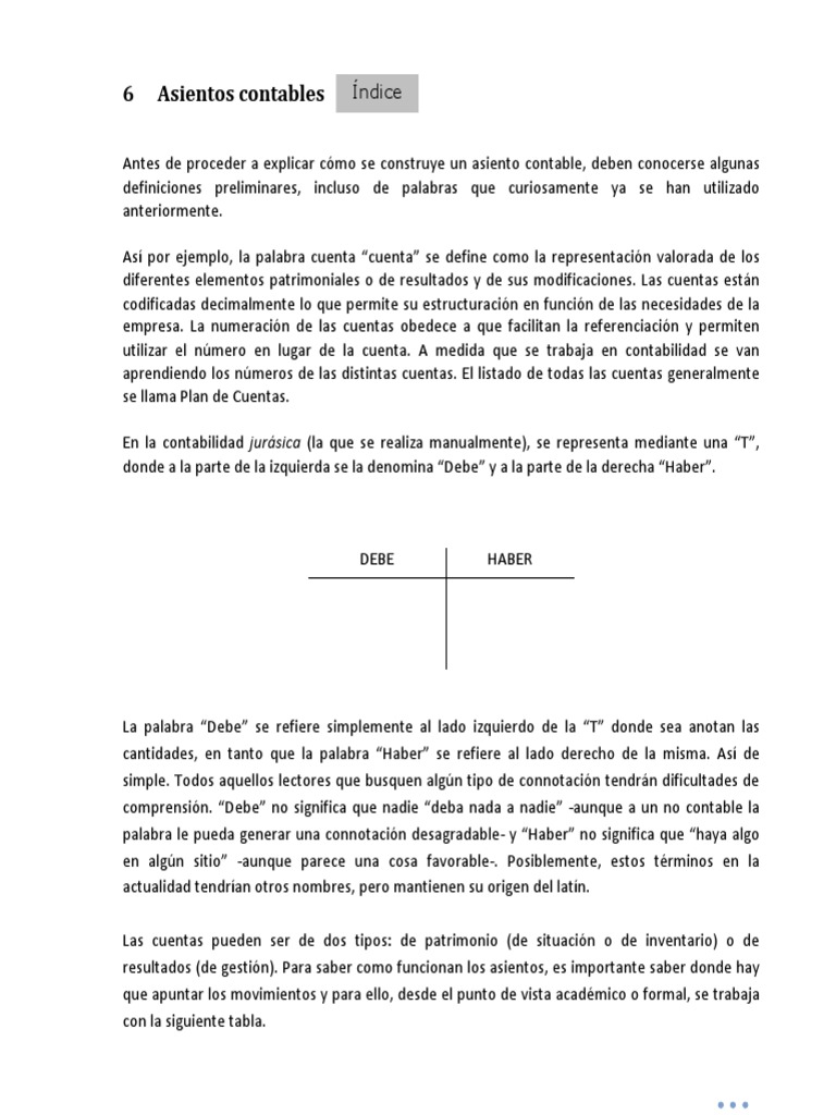 Libro de Asientos Contables | Contabilidad | Bancos