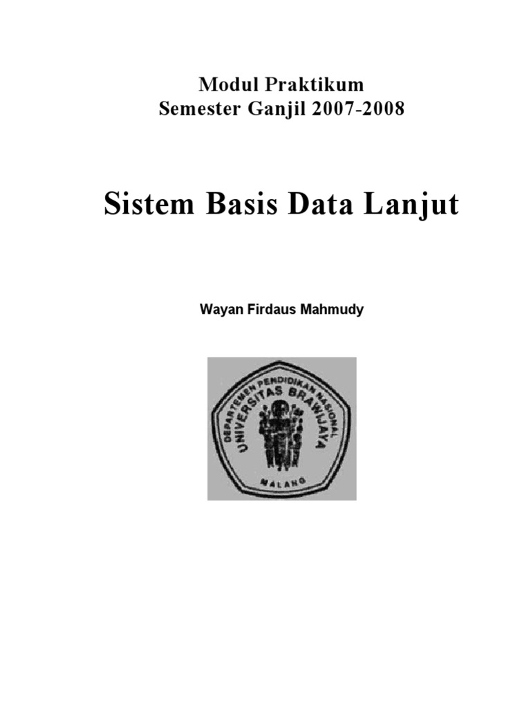 Modul Praktikum Basis Data 2 | PDF
