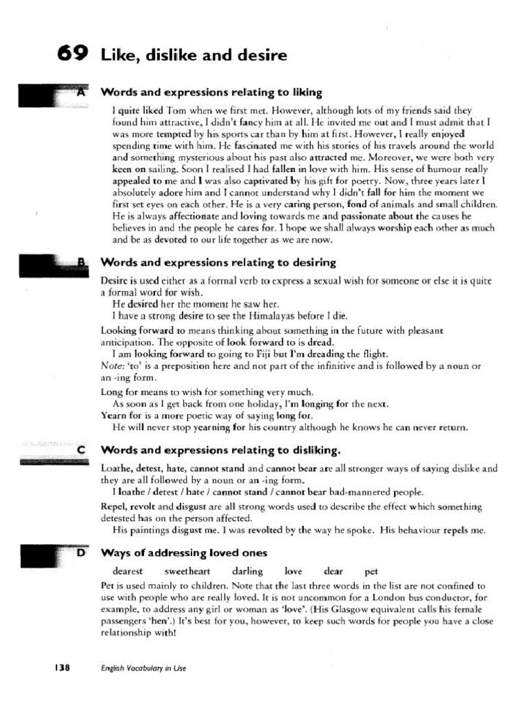 Cambridge - English Vocabulary in Use - Upper-Intermediate & Advanced | PDF