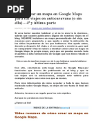 Tutorial de Google Maps | PDF | Point and Click | Ventana (informática)