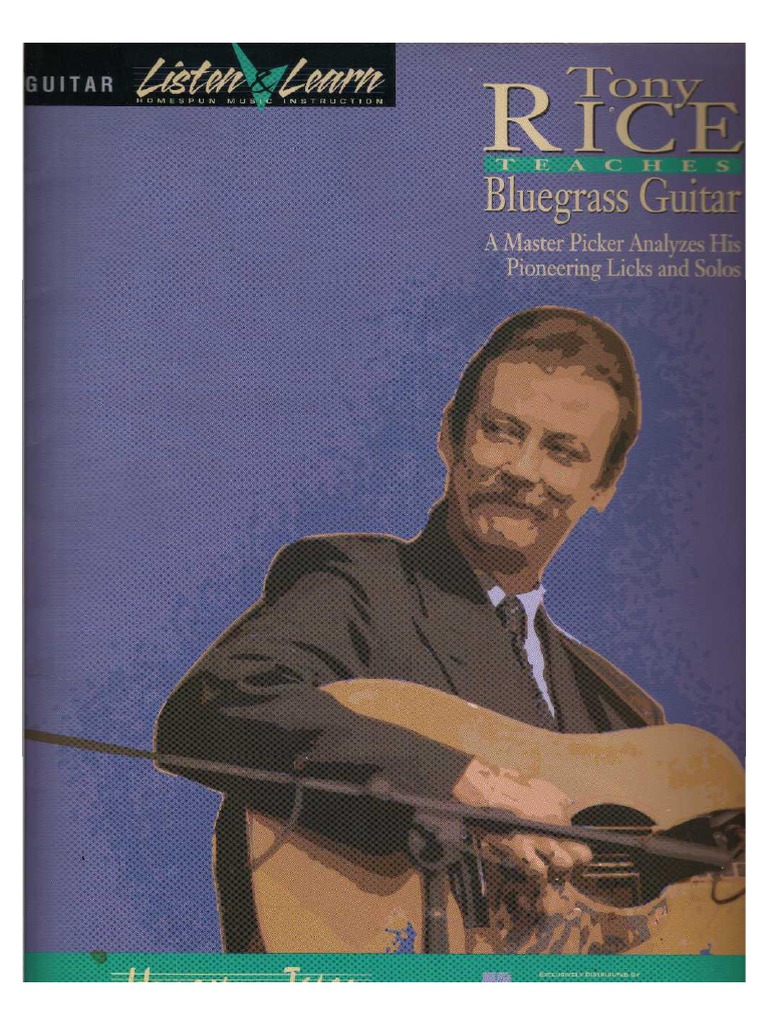 Tony Rice Teaches Bluegrass PDF | PDF