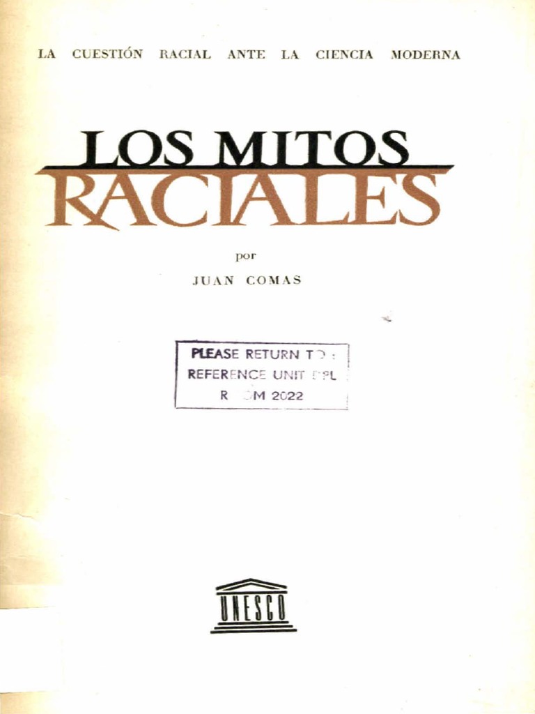 Los Mitos Raciales | PDF | Raza (categorización humana) | Racismo