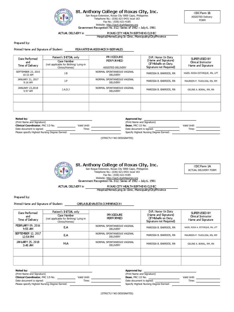 DR Form | PDF