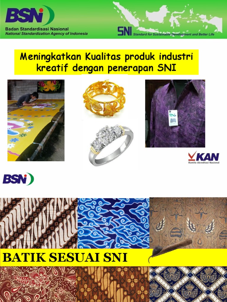 UKM Batik Binaan BSN | PDF