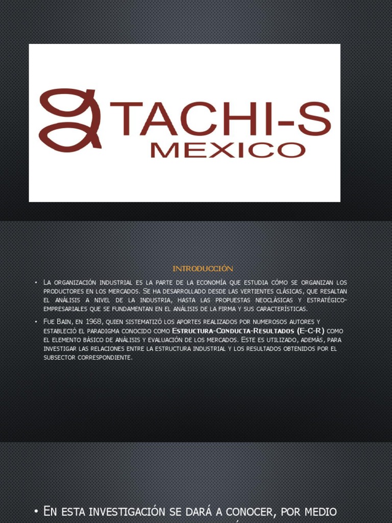 Organización Industrial de Tachi-S México | PDF | Fabricantes de ...