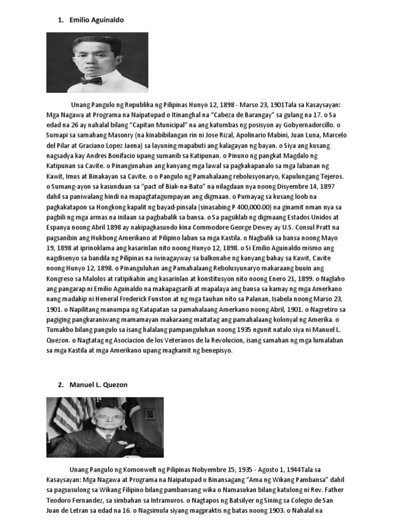 Emilio Aguinaldo | PDF