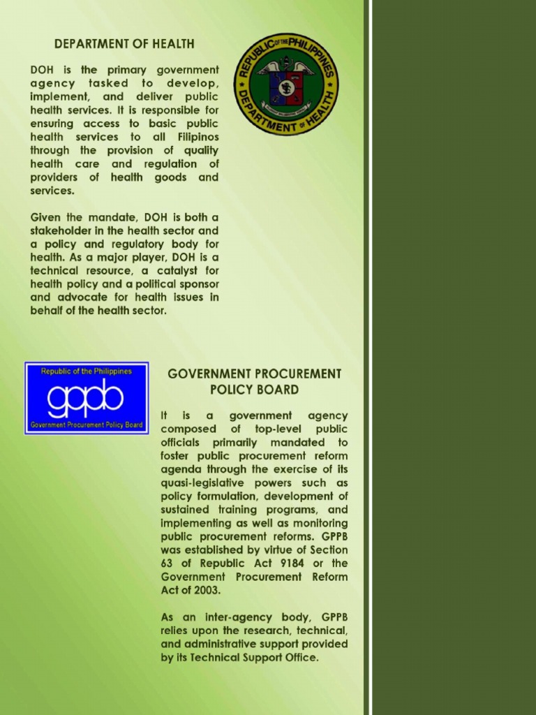 Manual Doh | PDF | Procurement | Specification (Technical Standard)