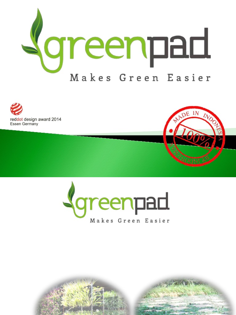 Presentasi Greenpad | PDF