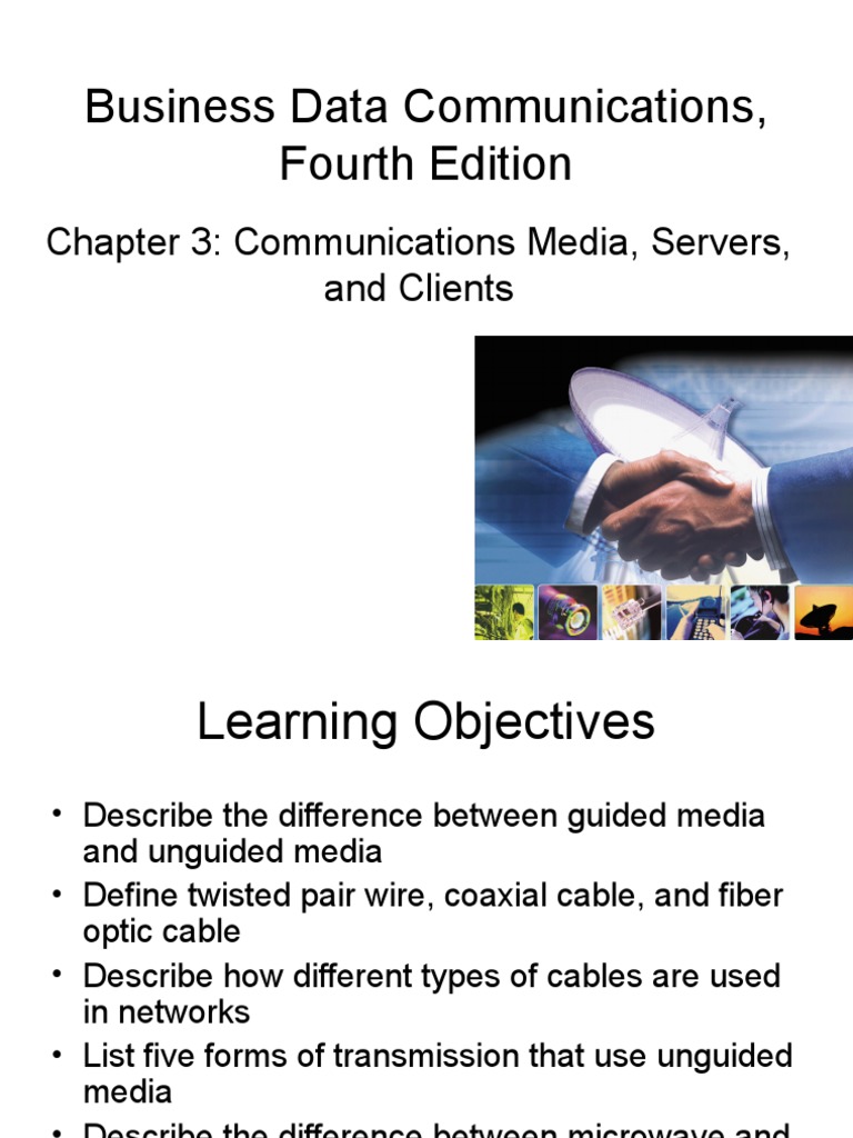 Business Data Communications, Fourth Edition: Chapter 3: Communications ...