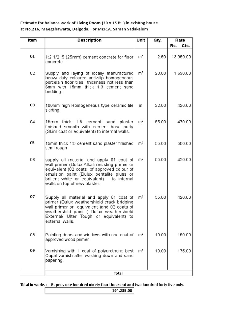 Saman | PDF | Plaster | Building Engineering