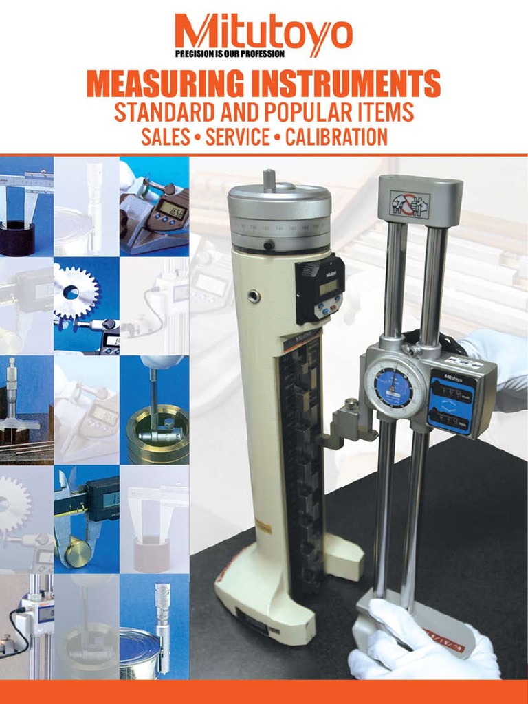 Mitutoyo | PDF | Measuring Instrument | Equipment