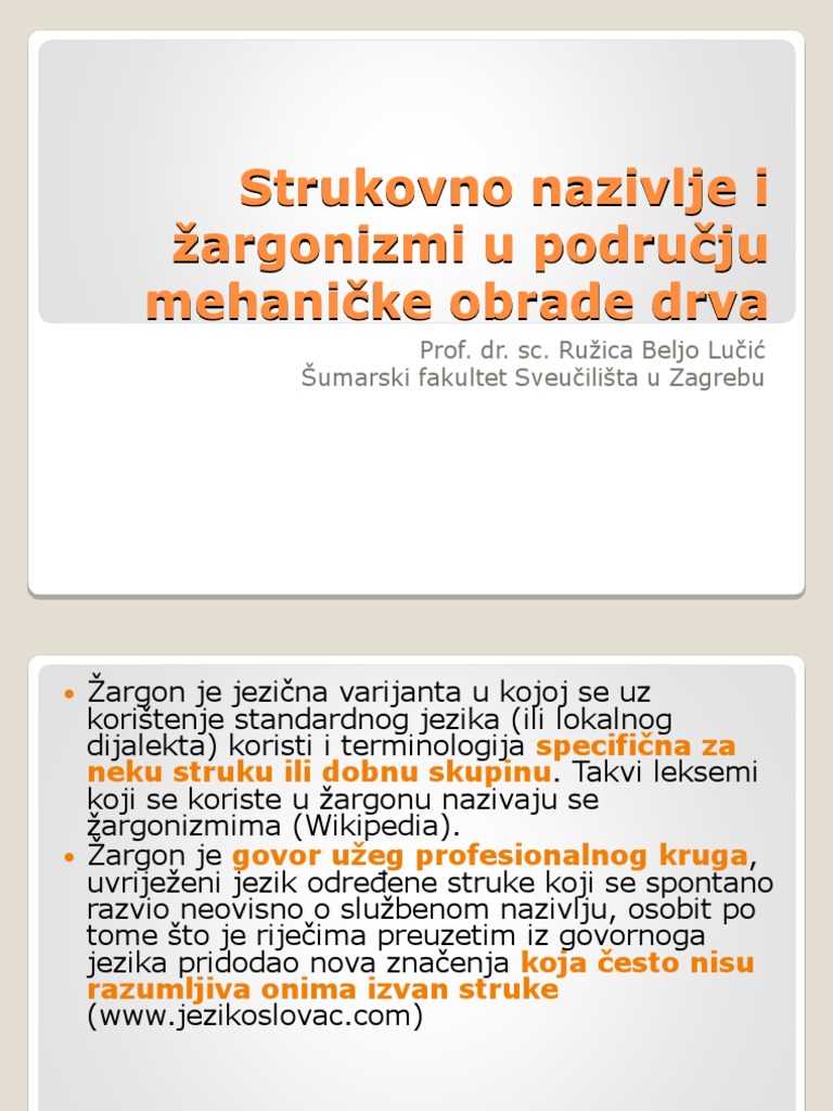 Strucni Nazivi | PDF