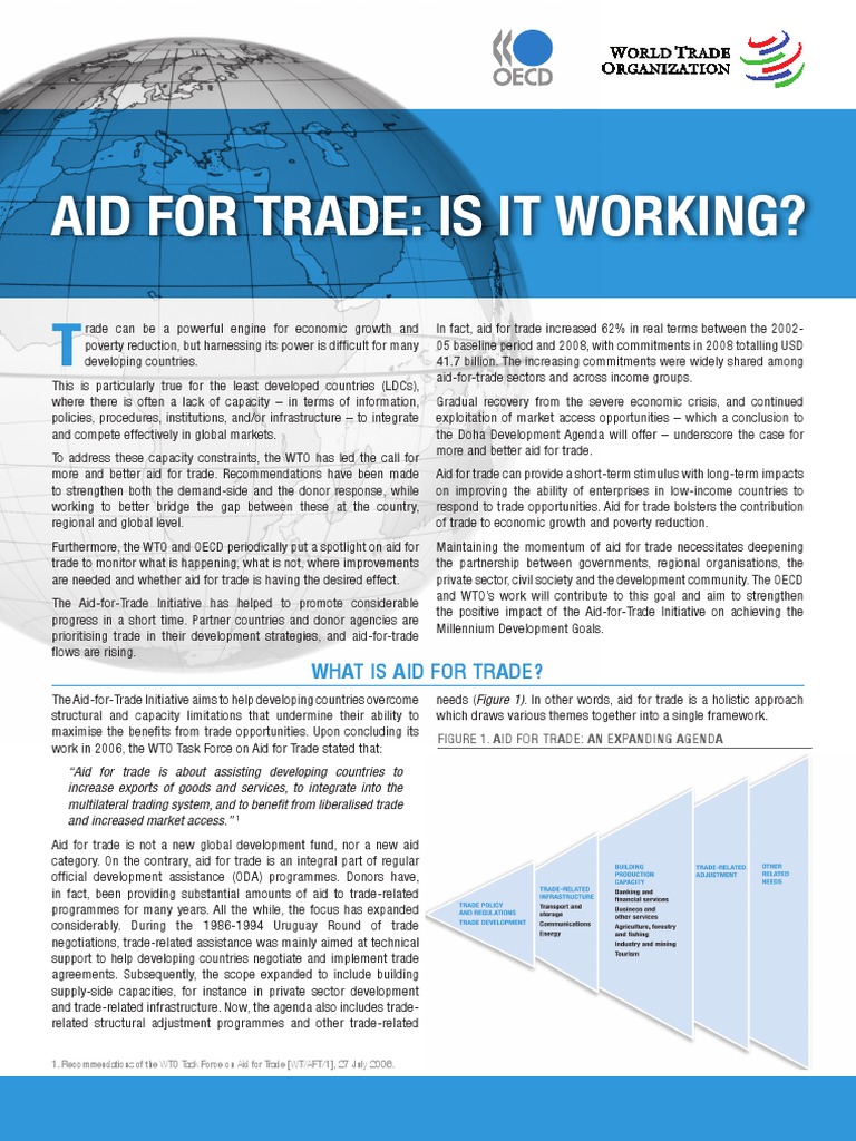 Aid For Trade: Is It Working? | PDF | Aid Effectiveness | Aids