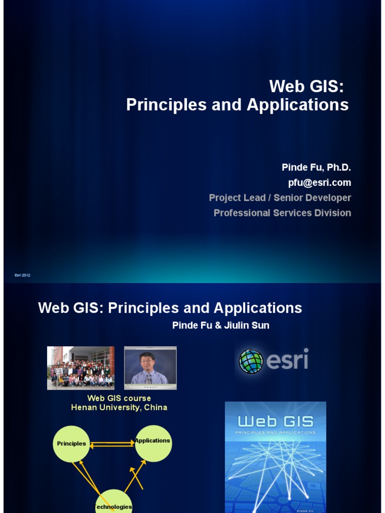 WebGIS Principles and Applications UCSB PDF | PDF | Esri | Arc Gis