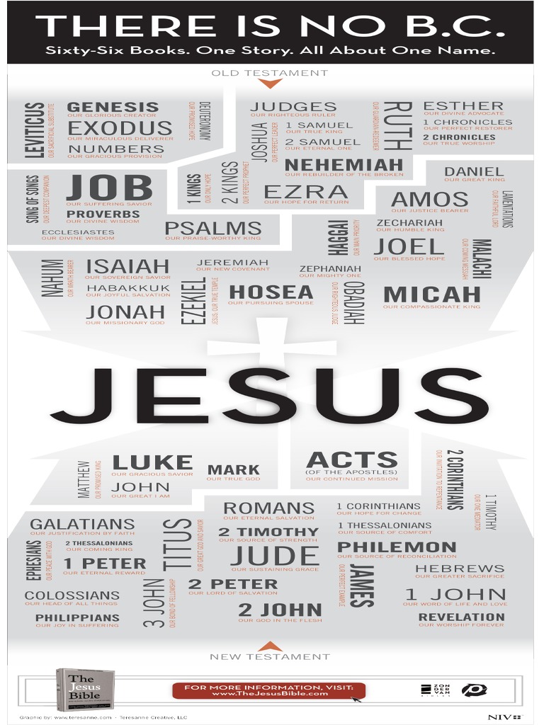 The Jesus Bible Infographic PDF | PDF