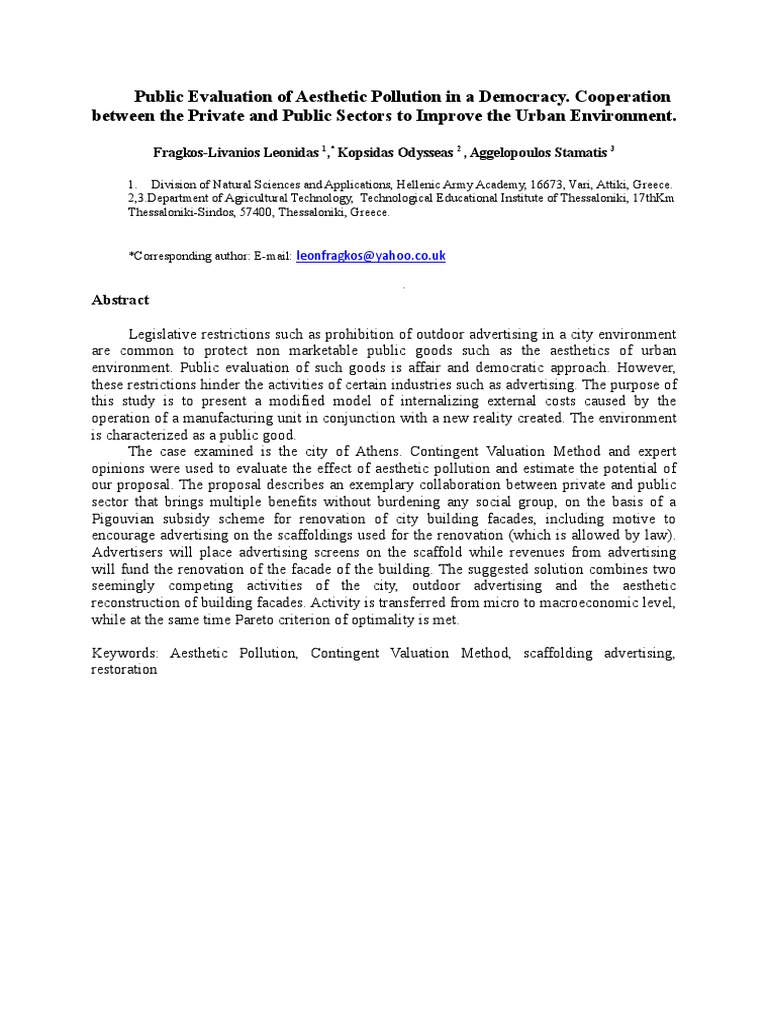 Fragkos Abstract | PDF