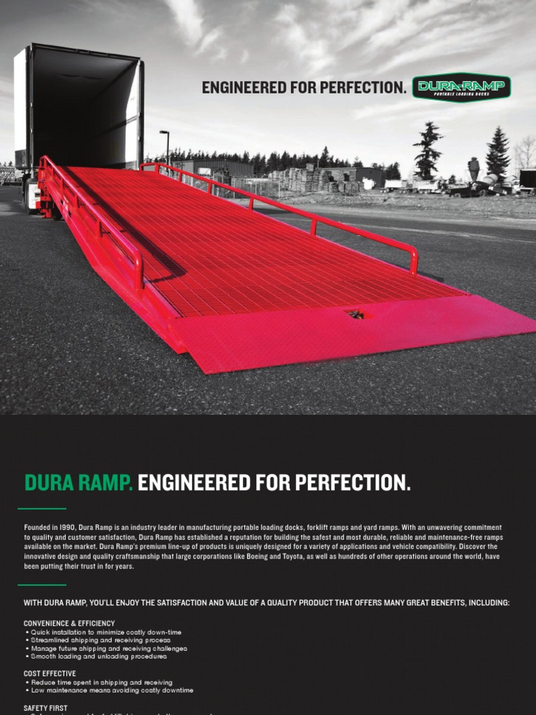Dura Ramp | PDF | Forklift | Trailer (Vehicle)