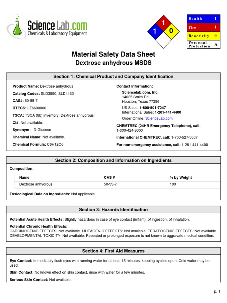 Msds | Download Free PDF | Toxicity | Water