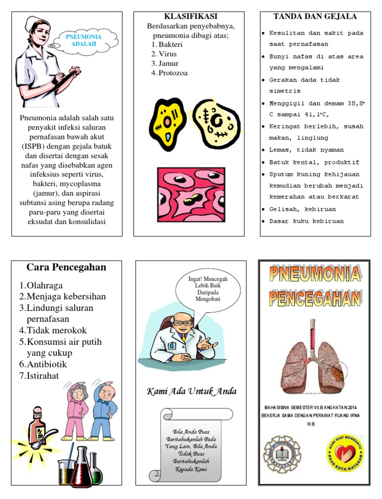 Leaflet Pneumonia Edit | PDF