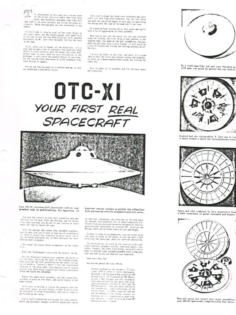 OTC-X1 Spacecraft | PDF