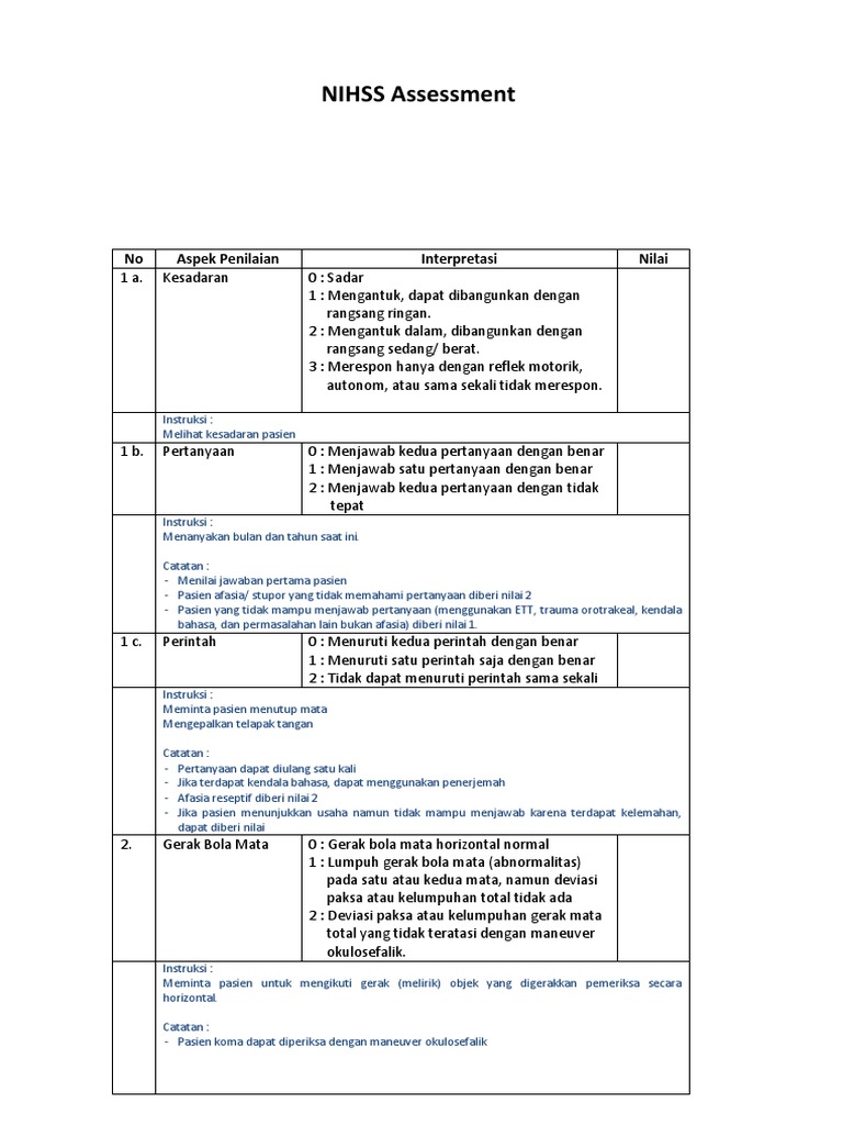 Nihss | PDF