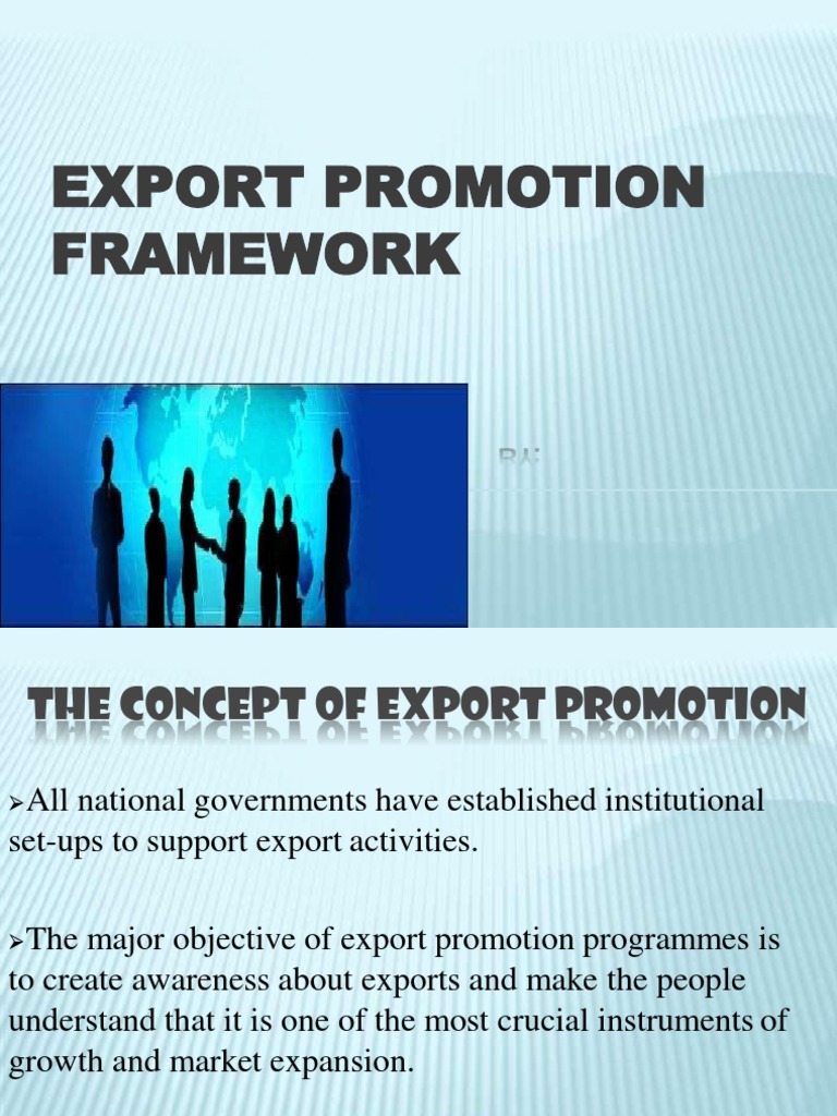 A Comprehensive Overview of India's Institutional Framework for Export ...