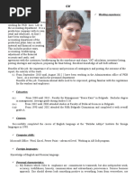 Wharton Resume Template | PDF