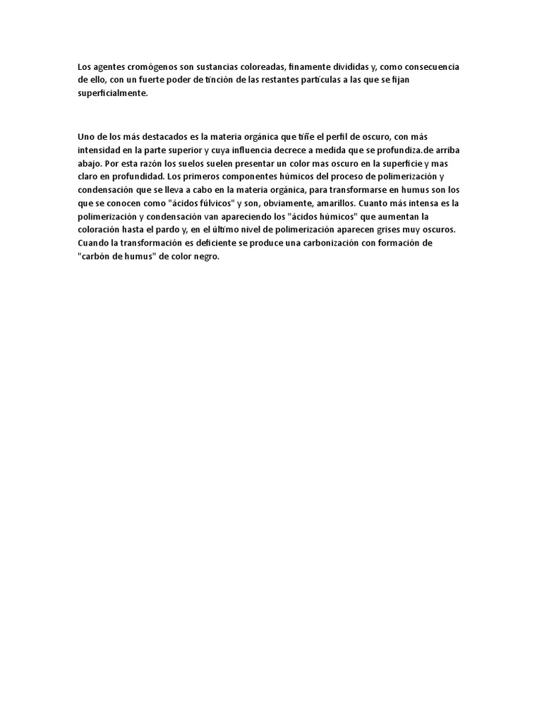 Los Agentes Cromógenos Son Sustancias Coloreadas | PDF