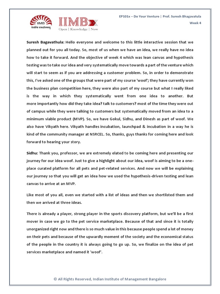 Woof Case Study Final PDF | PDF | Dogs | Veterinary Physician