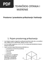 Vrste Crteža I Standardi U Tehničkom Crtanju | PDF