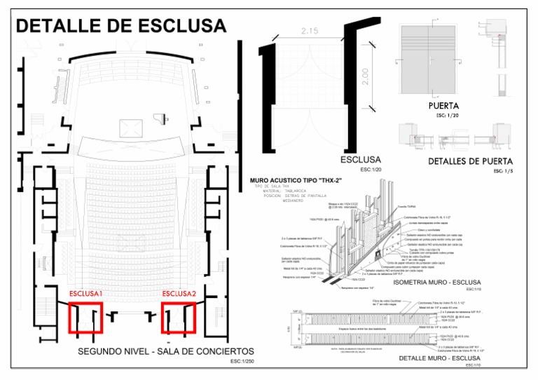 Esclusas en Arquitectura y Diseño | PDF