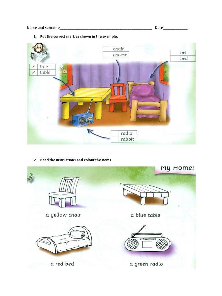 My Home - Vezbi | PDF