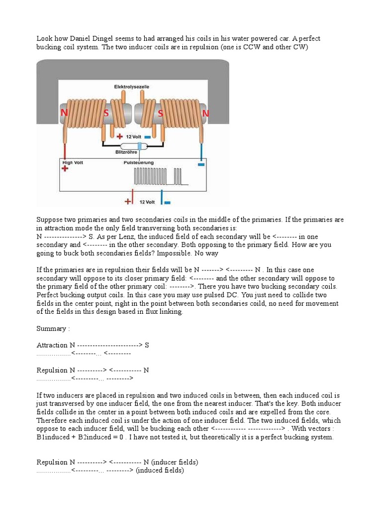 Technisch Sehr Gute Bucking Coil Beschreibung | PDF