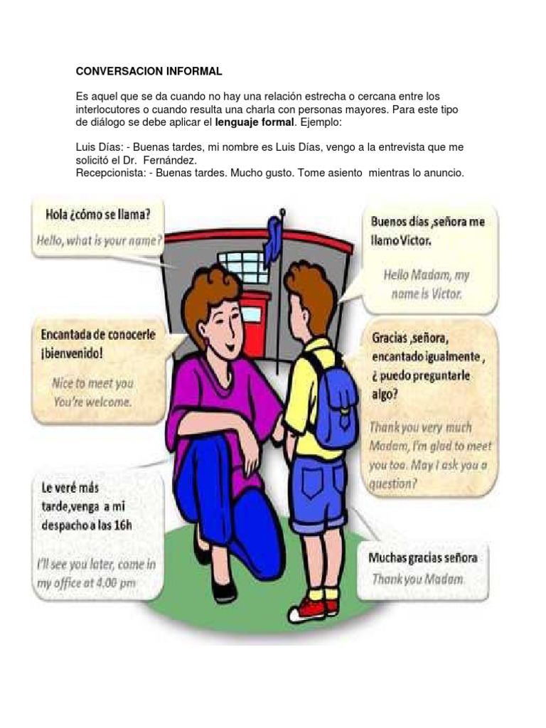 Conversacion Informal | PDF